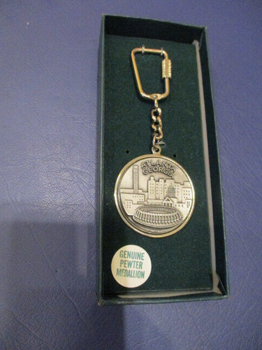 JC&C - Fort Genuine Pewter Keychain Keyring Atlanta Georgia, USA New in ...