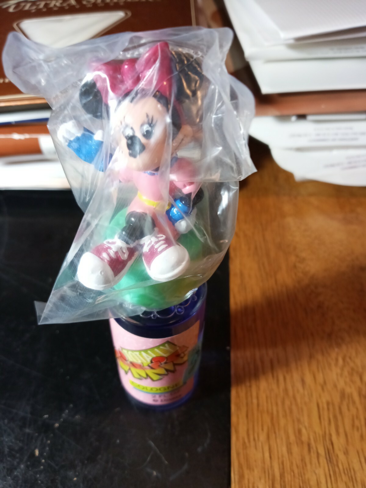 Vintage Totally Disney Minnie Mouse Cologne Fragrance 2 oz Bottle Avon ...