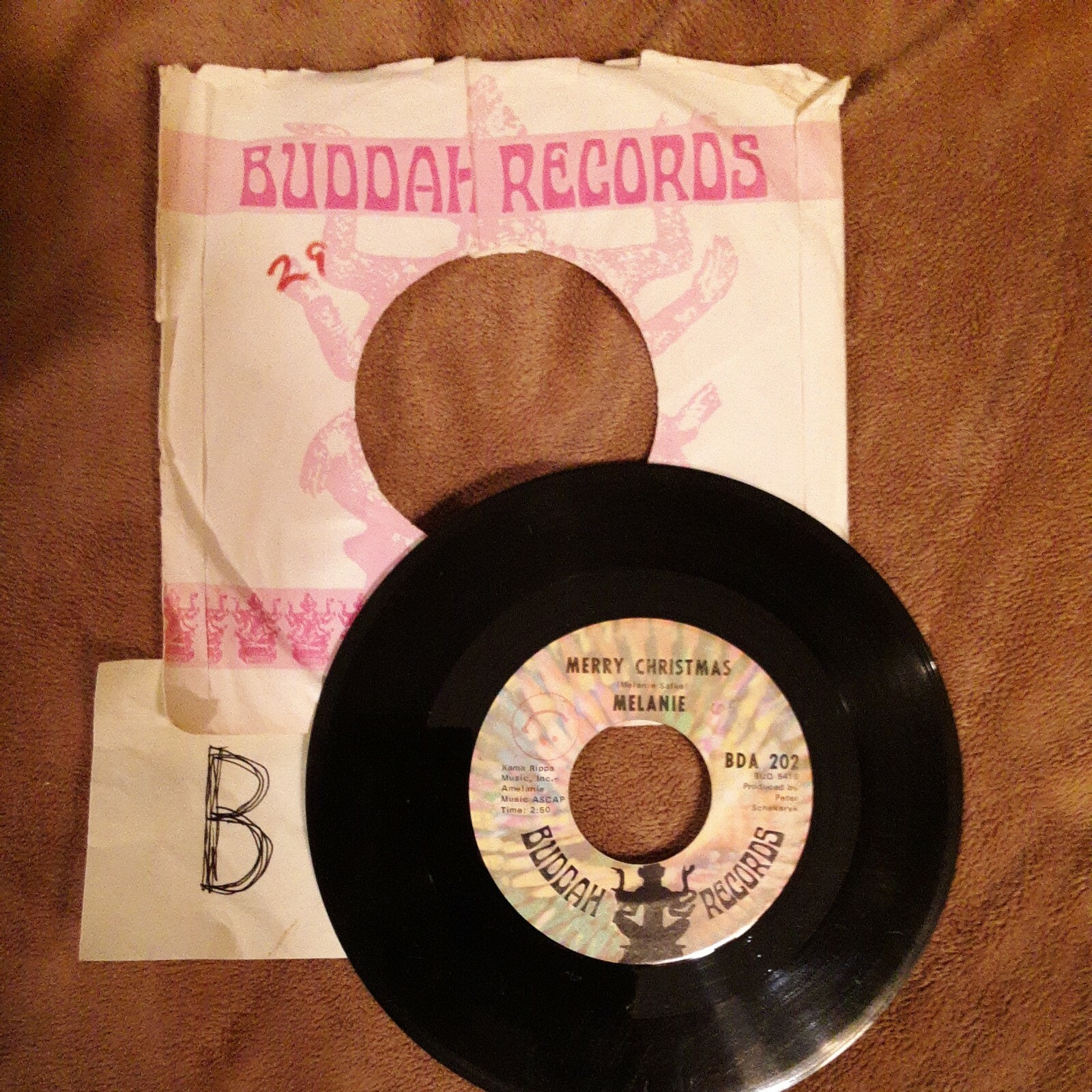 melanie 45 rpm record christmas /ruby tuesdayBDA202 BUDDAH VG+ | eBay