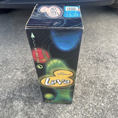 VTG Original Lava Brand Motion Lamp Midnight 8403 BLUE LIQUID White ...