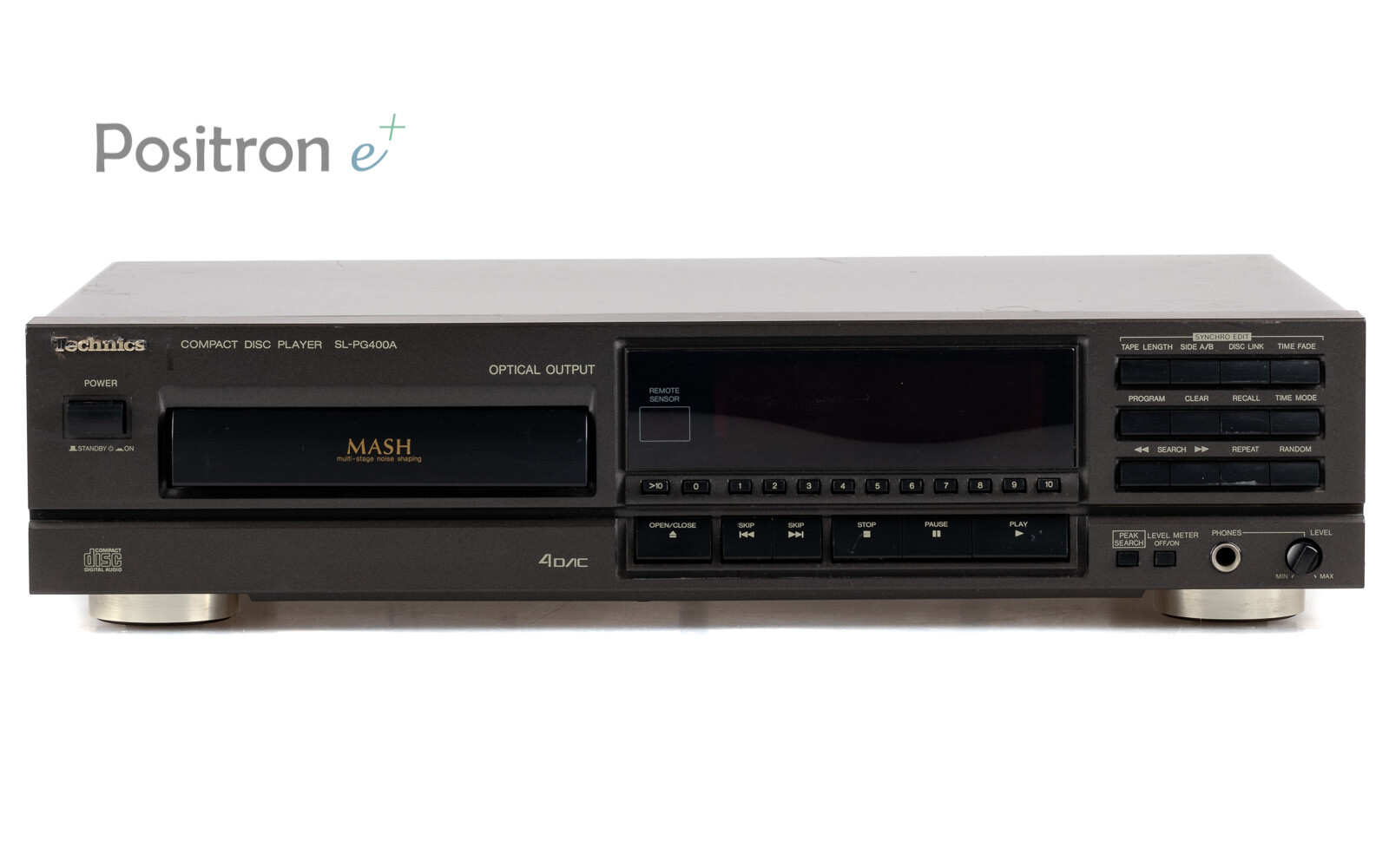 Technics SL-PG400A CD Player / CDM4/19 Toslink / gewartet 1 Jahr ...