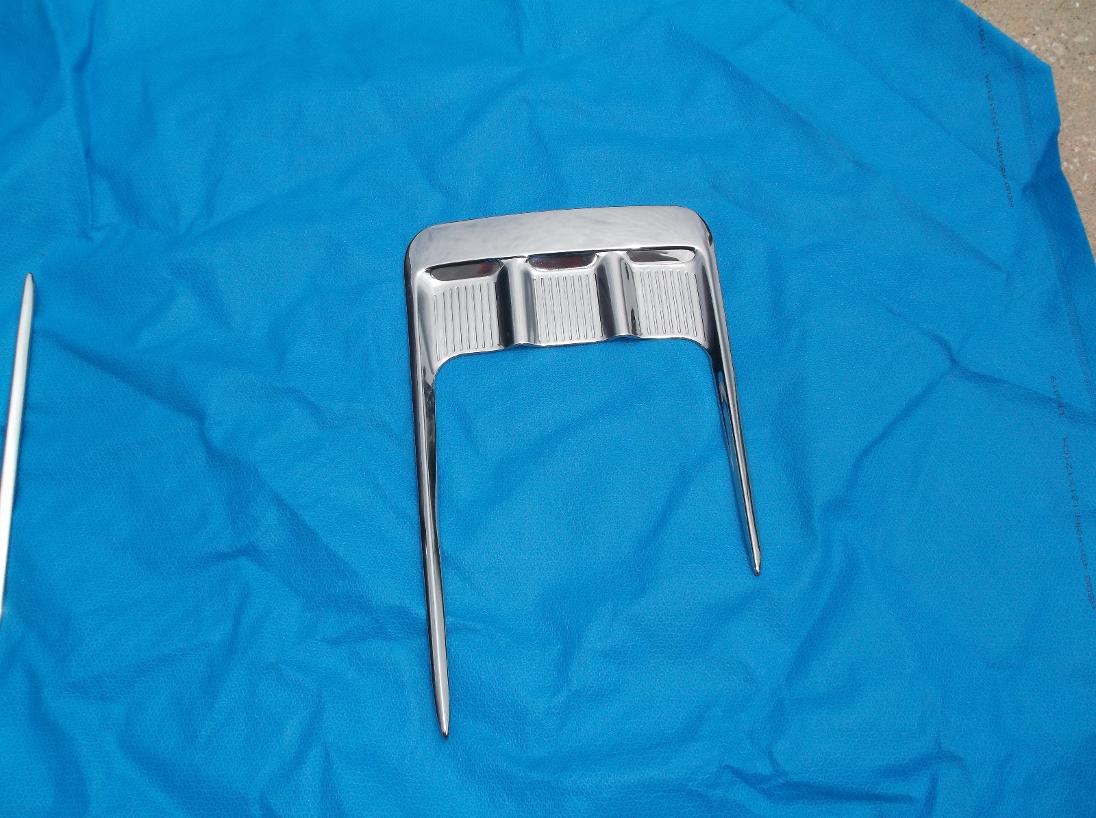 1958 IMPALA REAR QUARTER PANEL PITCHFORK TRIM,LH/RH | eBay