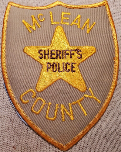 IL Vintage McLean County Illinois Sheriff's Police Patch | eBay