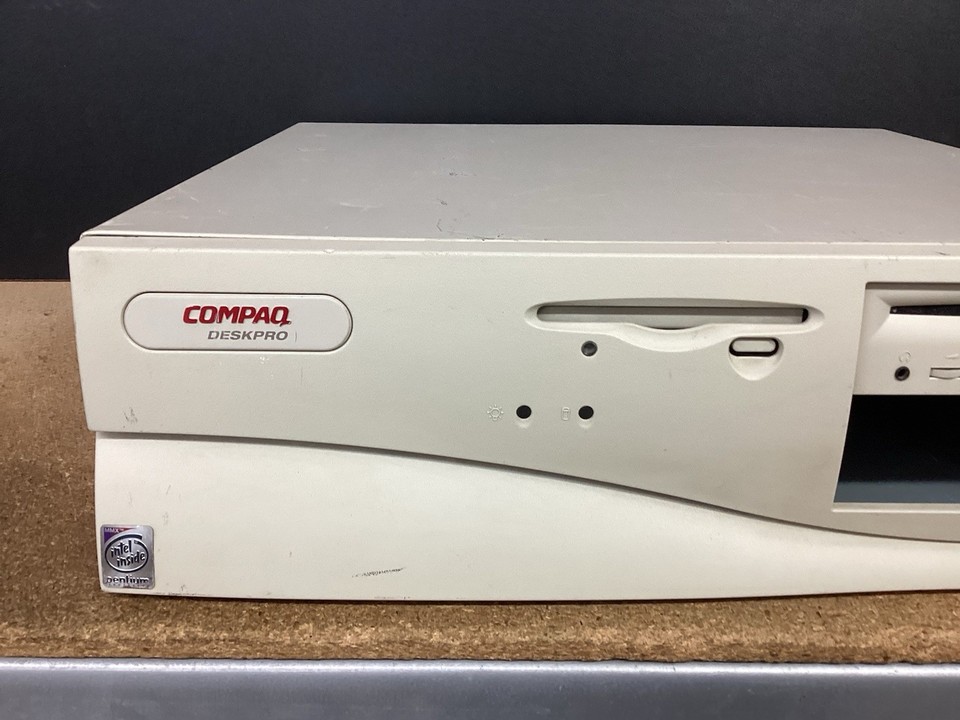 COMPAQ Deskpro 3564 Vintage PC TOWER WINDOWS 98 COMPUTER PENTIUM | eBay