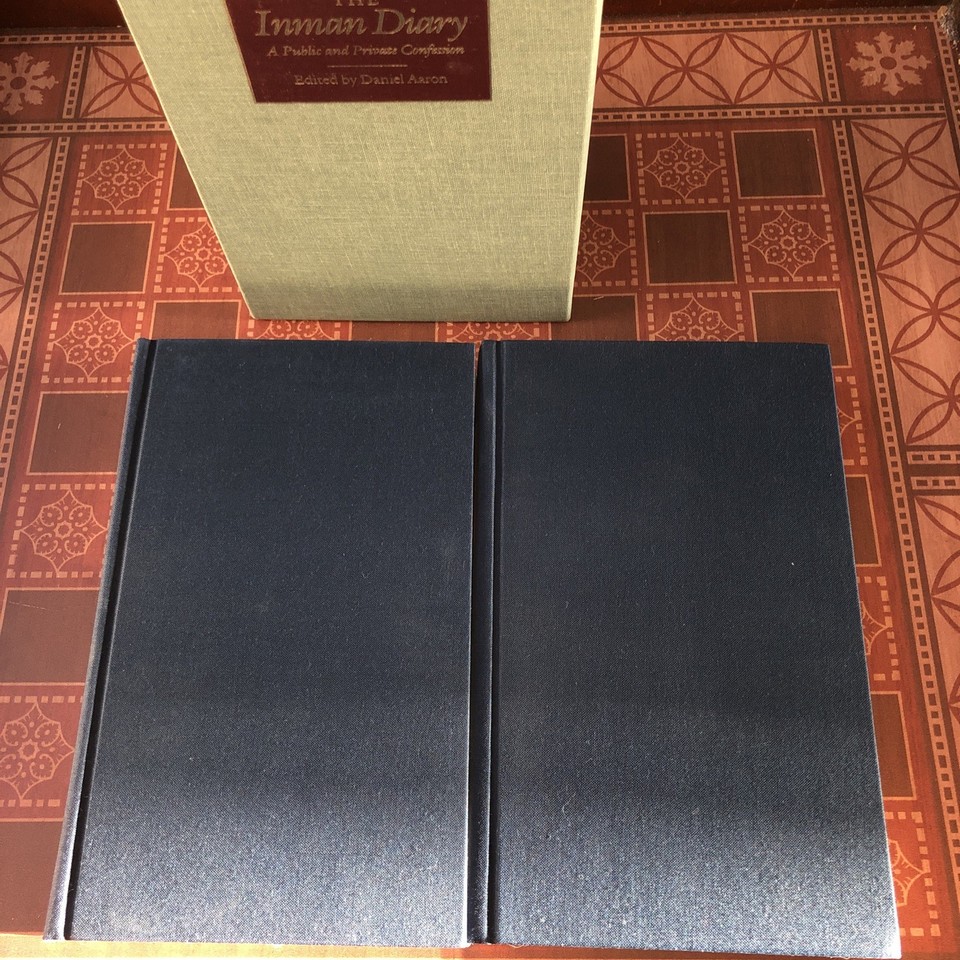 The Inman Diary: A Public and Private Confession, D. Aaron 1985 HC/SC ...