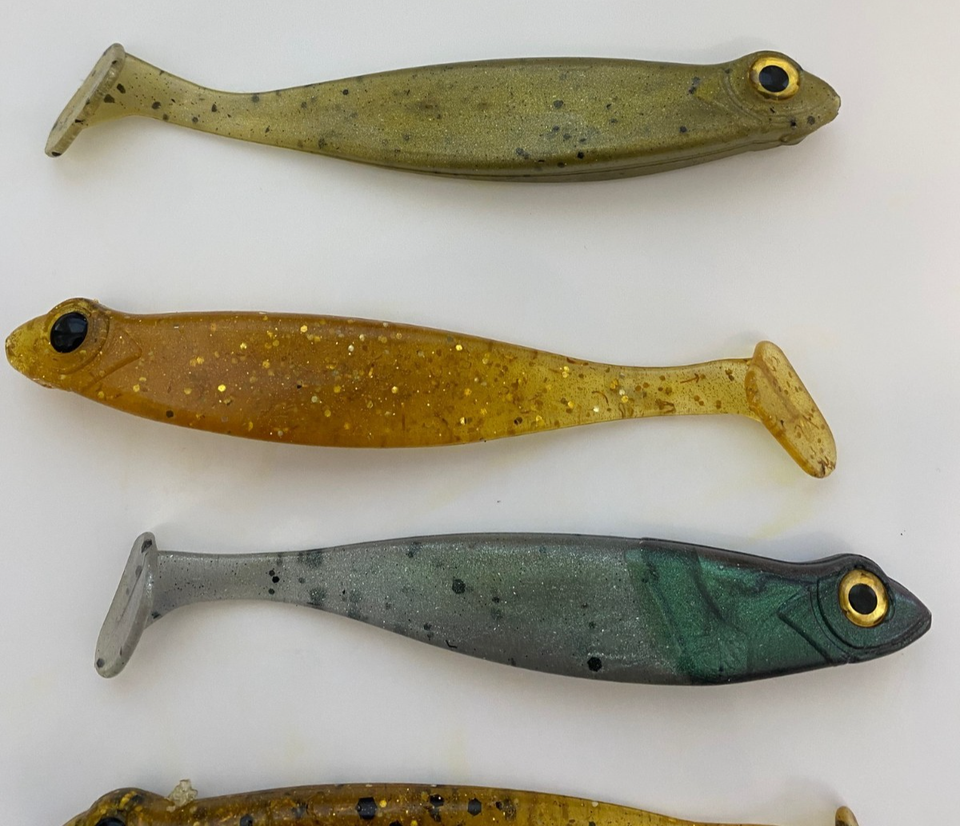 Swimbaits, 5" Mega Shad, Mixed Bag Qty 5 | eBay