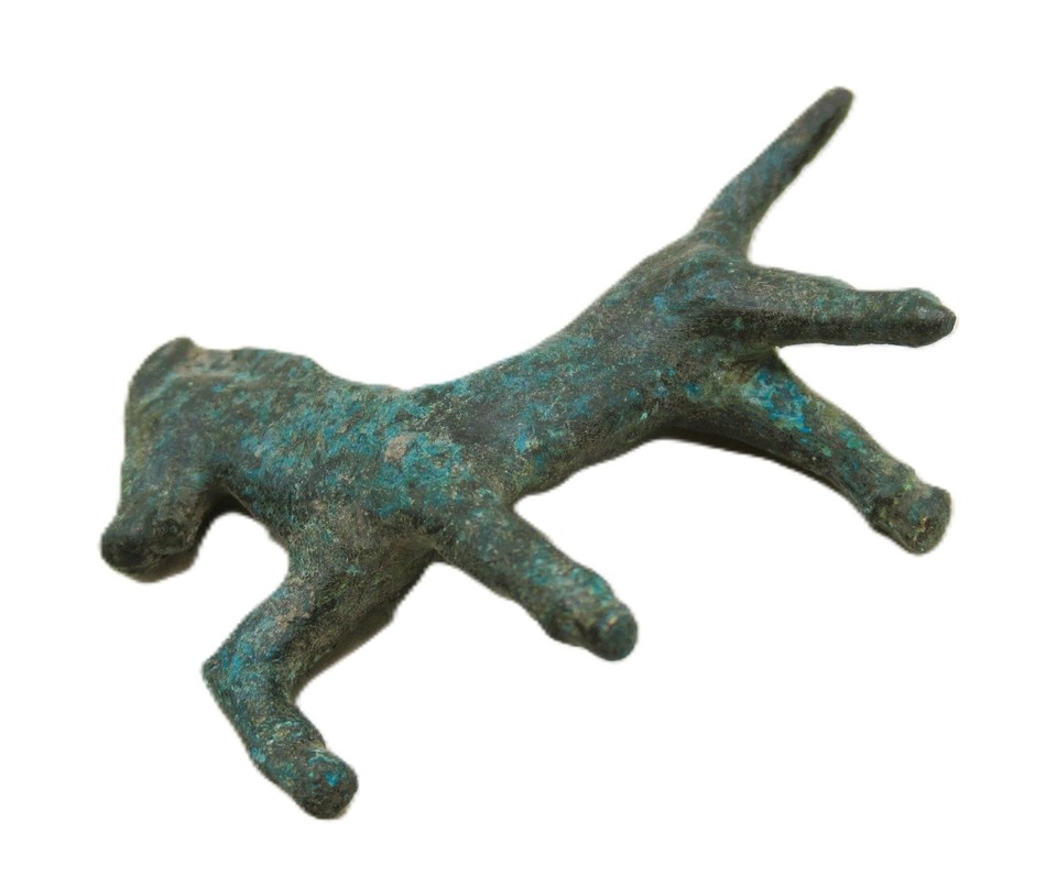 A7 ANCIENT ROMAN BRONZE HORSE ORNAMENT. AUTHENTIC ANCIENT ARTEFACT ...