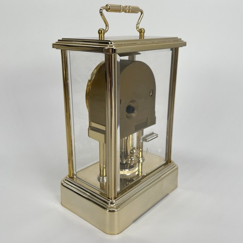 Vintage Marcel Japan Carriage Revolving Pendulum Clock Brass Finish ...