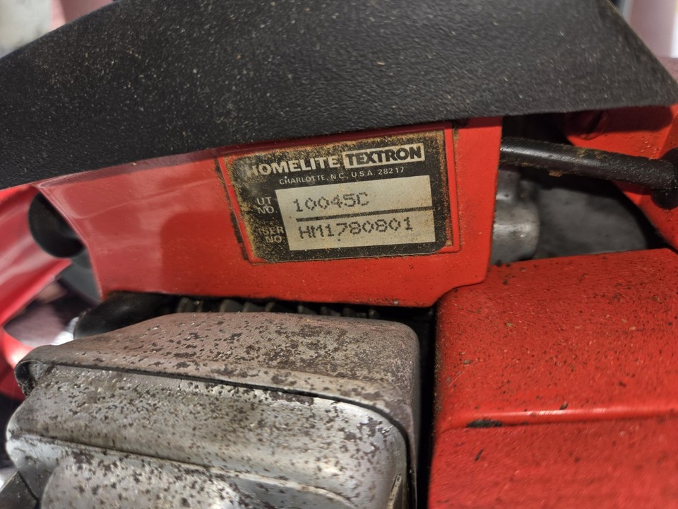 Vintage Large Homelite Super XL Chainsaw | eBay