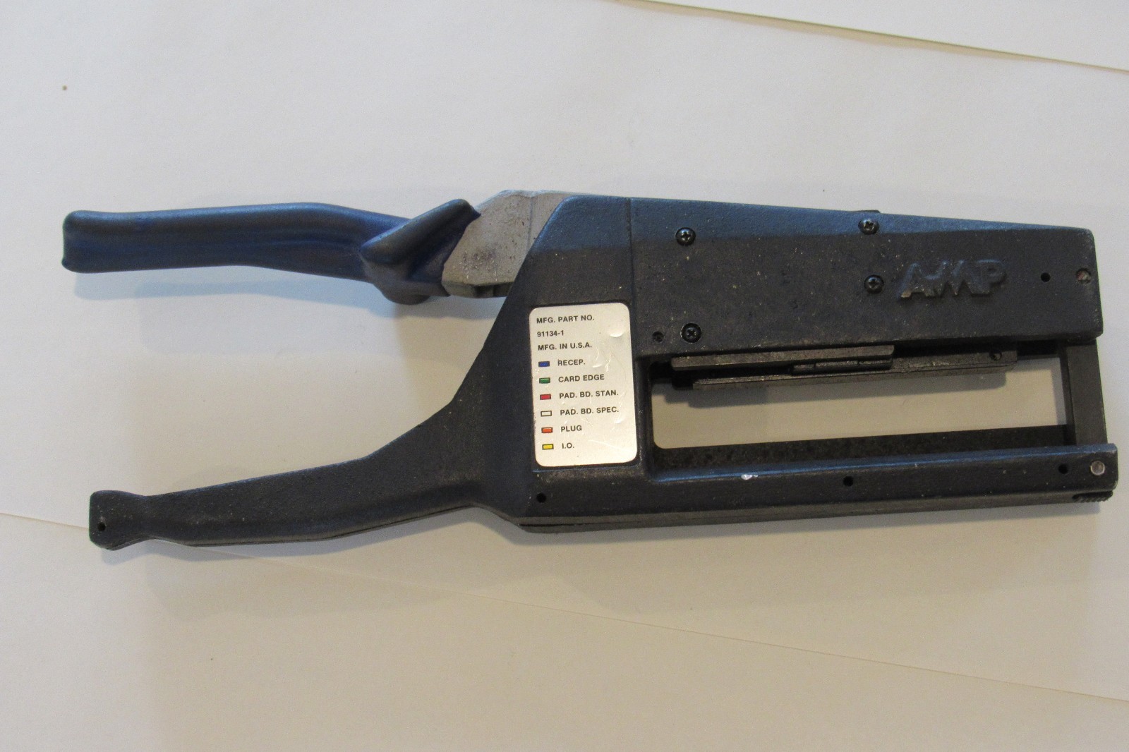 TYCO / AMP 91134-1 LATCH HAND CRIMPING TOOL FREE SHIPPING! | eBay