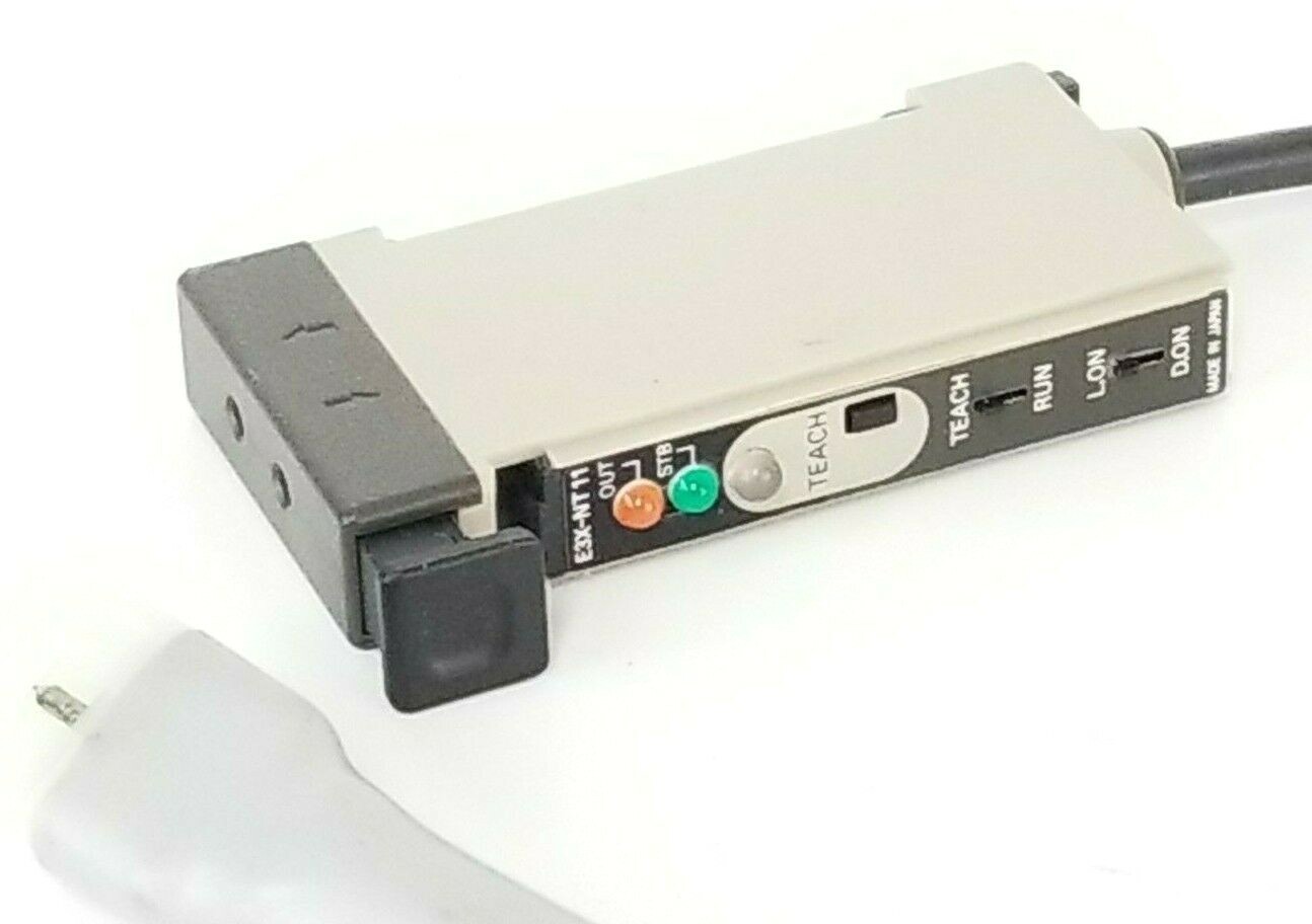 OMRON E3X-NT11 PHOTOELECTRIC SENSOR E3XNT11, 10.5'' LEAD | eBay