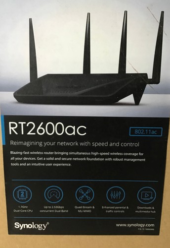 Synology RT2600ac – 4x4 dual-band Gigabit Wi-Fi router 802.11ac ...