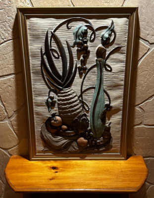 1950s MID CENTURY FRED KAYE HOLLYWOOD 3D WALL ART 21"x 31.5" | eBay