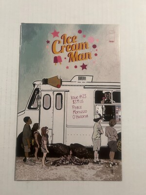 ICE CREAM MAN 23 "LATE NIGHT SPLASHES" MARTIN MORAZZO COVER & ART IMAGE ...