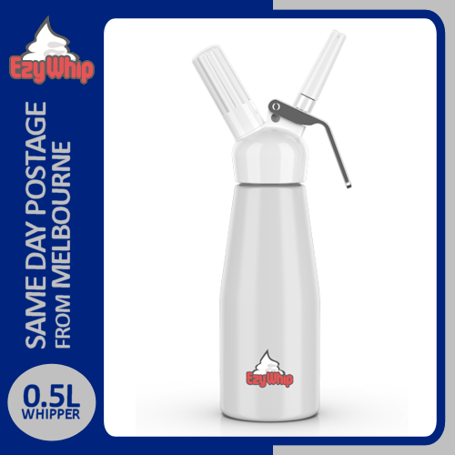 WHITE EZYWHIP CREAM WHIPPER 0.5L DISPENSER WHIPPED FOAM | eBay Australia