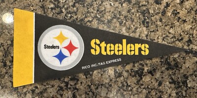 PITTSBURGH STEELERS Mini Pennants NFL 4”x9” Banner Party LOT OF 27 | eBay