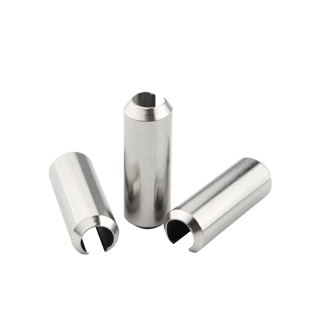 M3 M4/3mm 4mm A2 Stainless Slotted Spring Tension Pin Sellock Roll Pins ...