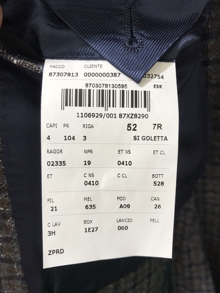 Corneliani CC Italian chic blazer, sport coat 52/41~42slim NWT$1595 Big ...