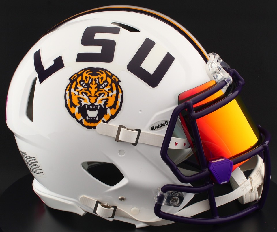 LSU TIGERS NCAA Riddell Speed Full Size REPLICA Football Helmet | eBay