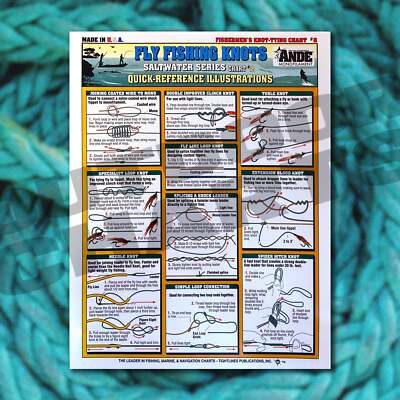Fly Fishing Knot Tying #8 - Waterproof Guide to 17 Essential Fly ...