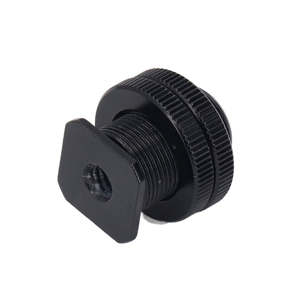 Mic Stand Mount Converter 2pcs 5/8 to 1/4 Hot Shoe Adapter for Audio ...