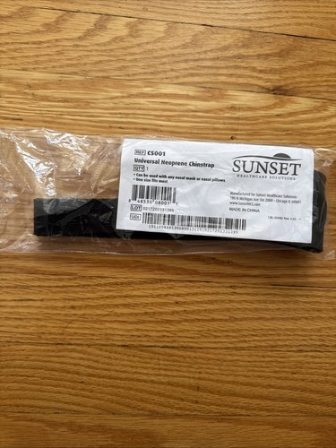 Sunset Universal Neoprene Chinstrap one size fits most # CS001 Chin Strap | eBay