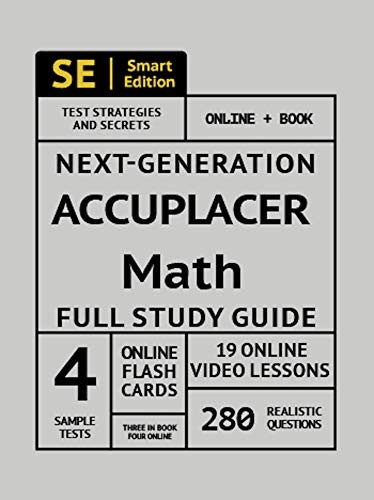 ACCUPLACER Math Full Study Guide: Complete Math Review, 4 Full Practice ...