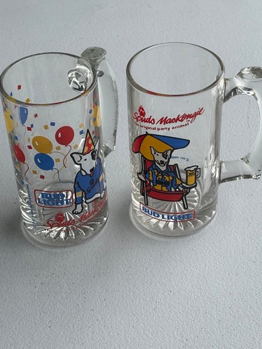 spuds mackenzie glass mug | eBay