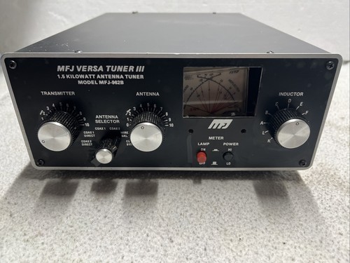 MFJ Versa Tuner III Model MFJ-962B 1.5 Antenna Tuner. READ | eBay