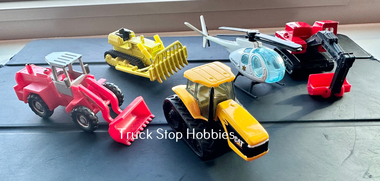 HO 1:87 Matchbox Assorted Construction Site Equipment 5 pcs. | eBay