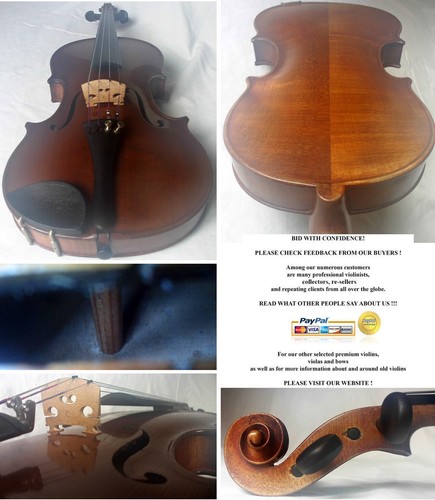 FINE OLD VIOLIN around 1950s - see VIDEO - ANTIQUE VIOLINO バイオリン ...