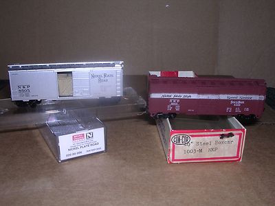 MICRO TRAINS & CON-COR 2 - N.K.P. 40' Box Cars #8505 & #16015 "N" Gauge ...