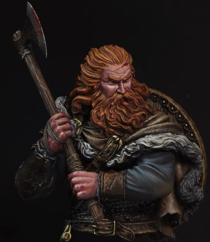 1/10 Resin Figure Bust Viking Warrior Unassembled Unpainted lw-V1 | eBay