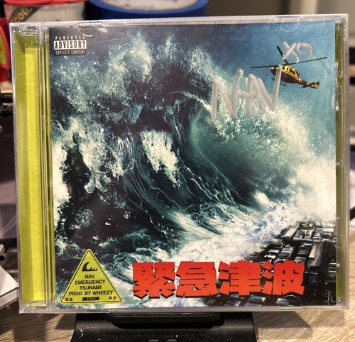 NAV (rapper) Signed Tsunami CD Booklet 2020 Auto- Rap Hip Hop Wheezy ...