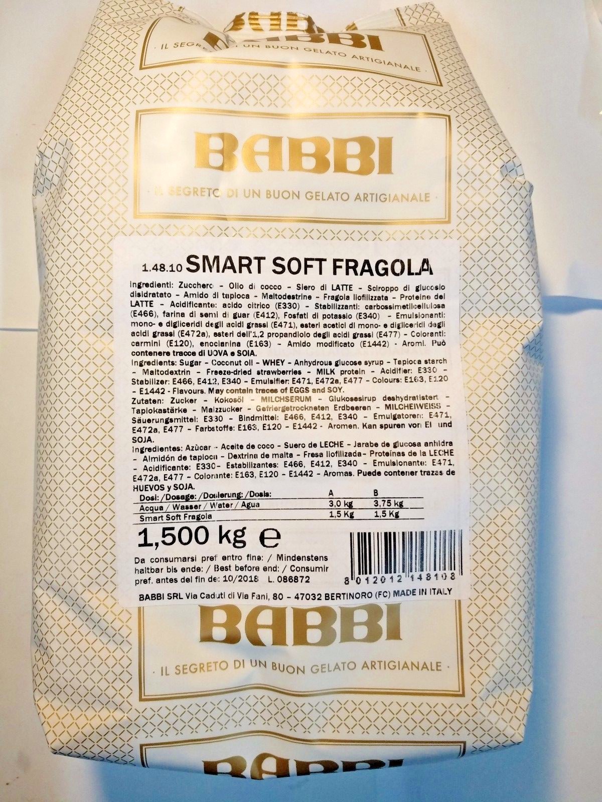 Soft ice cream powder, babbi,sumtasa ice cream mix,vanilla, strawberry ...