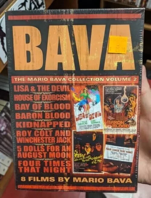 Bava Box Set Volume 2 Two DVD Out of Print RARE 8-Films by Mario Bava ...