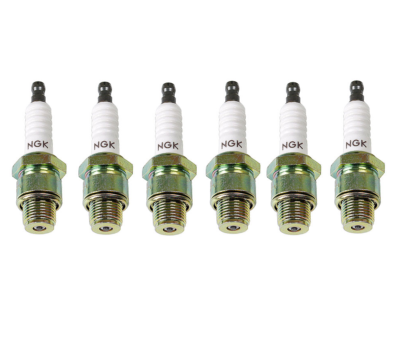 (6x) NGK BU8H (6431) Non-Resistor Spark Plug Pre-Gapped fits Mercury ...