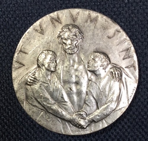 Medaglia commemorativa ANNO JUBILAEI ROME MCMLXXV - VT VNVM SINT ANNO ...