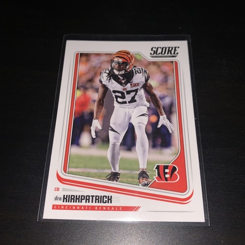 dre kirkpatrick Score 2018 NFL Bengals Football Card #70 | eBay