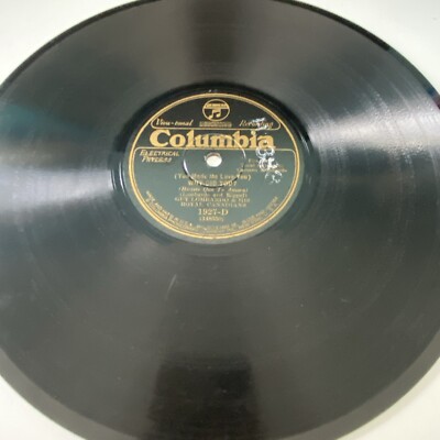 1929 JAZZ Guy Lombardo 78 rpm Columbia 1927 YOU MADE ME LOVE YOU -WHY ...