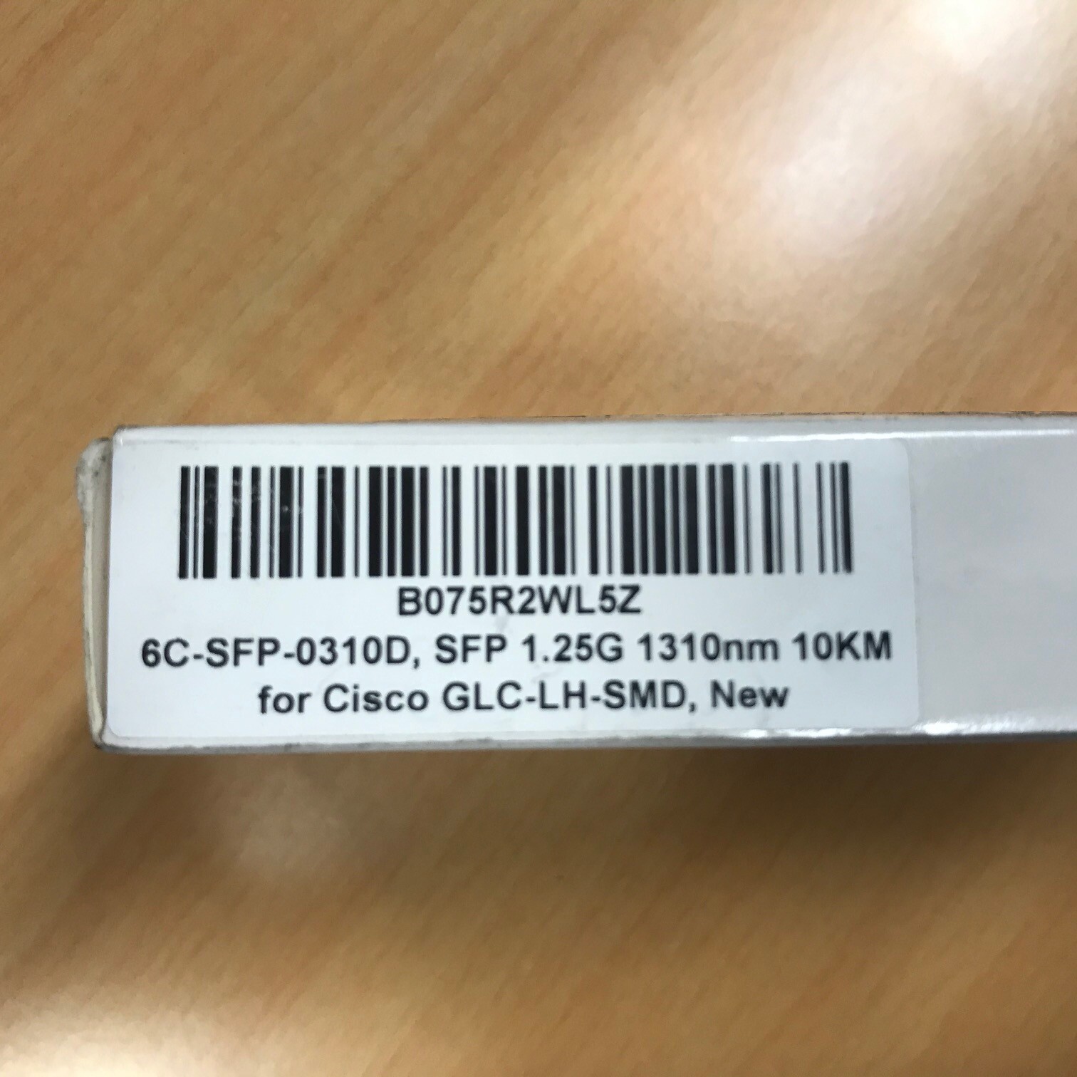 Ethernet 6C-SFP-0310D Network Fiber Optic Transceiver Module 10km ...