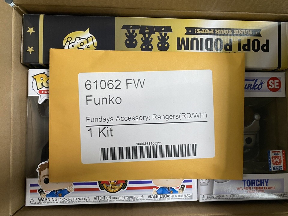 Funko Pop! 2021 Fundays Games Pop Ranger Funko Set & Accessories | eBay