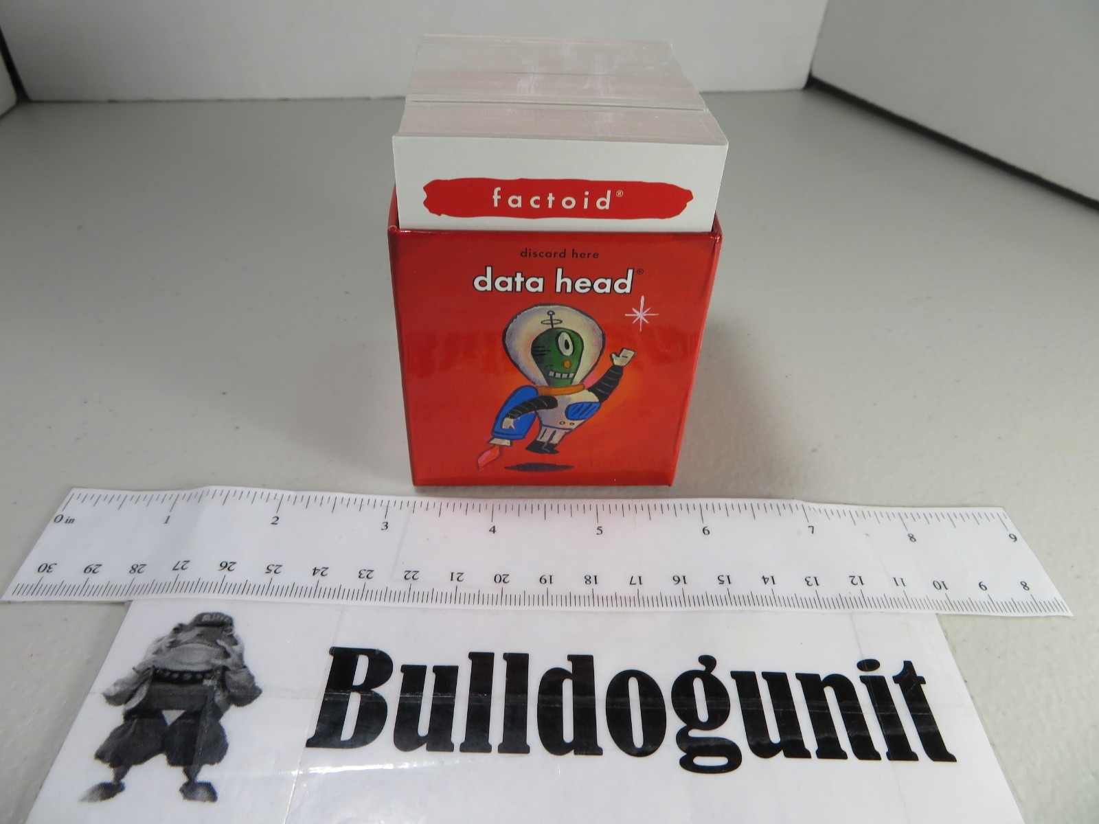 2002 Cranium Board Game Lot Red Data Head Card w/ Box Cards Part Only ...