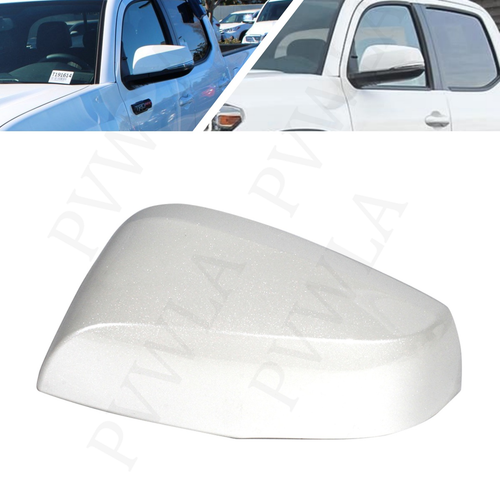 Pearl White Mirror Cover For Toyota Tacoma Gloss with Turn Signal ...