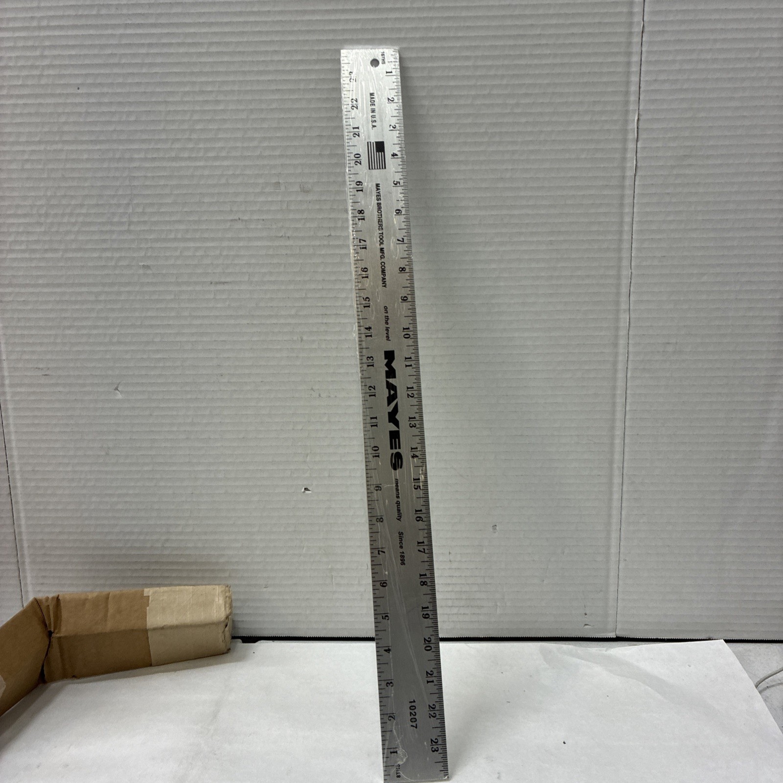 10207 24 Inch Straight Edge Aluminum Ruler, Heavy Duty 24 Inch Ruler ...