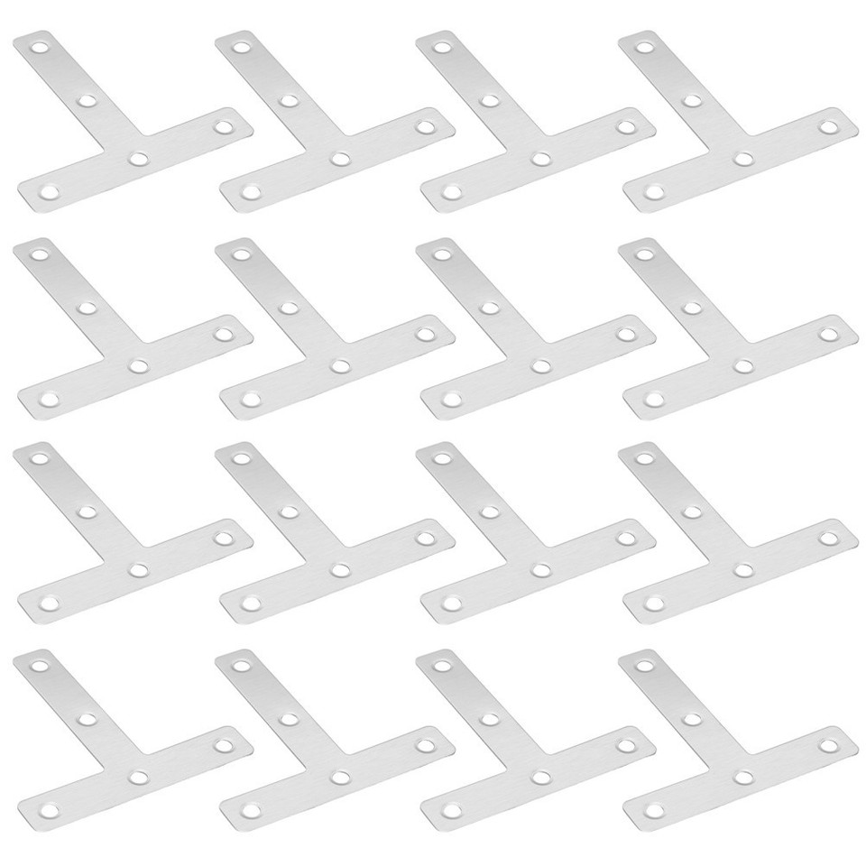 Heavy Duty Stainless Steel Angle Bracket for Furniture Durable Silver ...