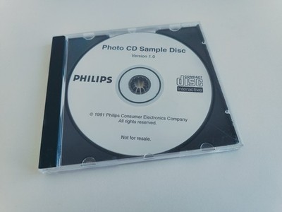 RARE Photo CD Sample Disc Version 1.0 Philips CDI Cd-i Gaming Original ...