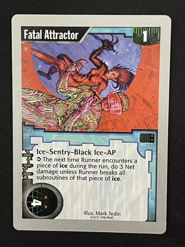 NETRUNNER CCG v1.0 Fatal Attractor, WotC 1996 Mint | eBay UK