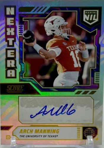 Arch Manning NIL Next Era Autograph 2024. Chaser 1/75 Read Description ...