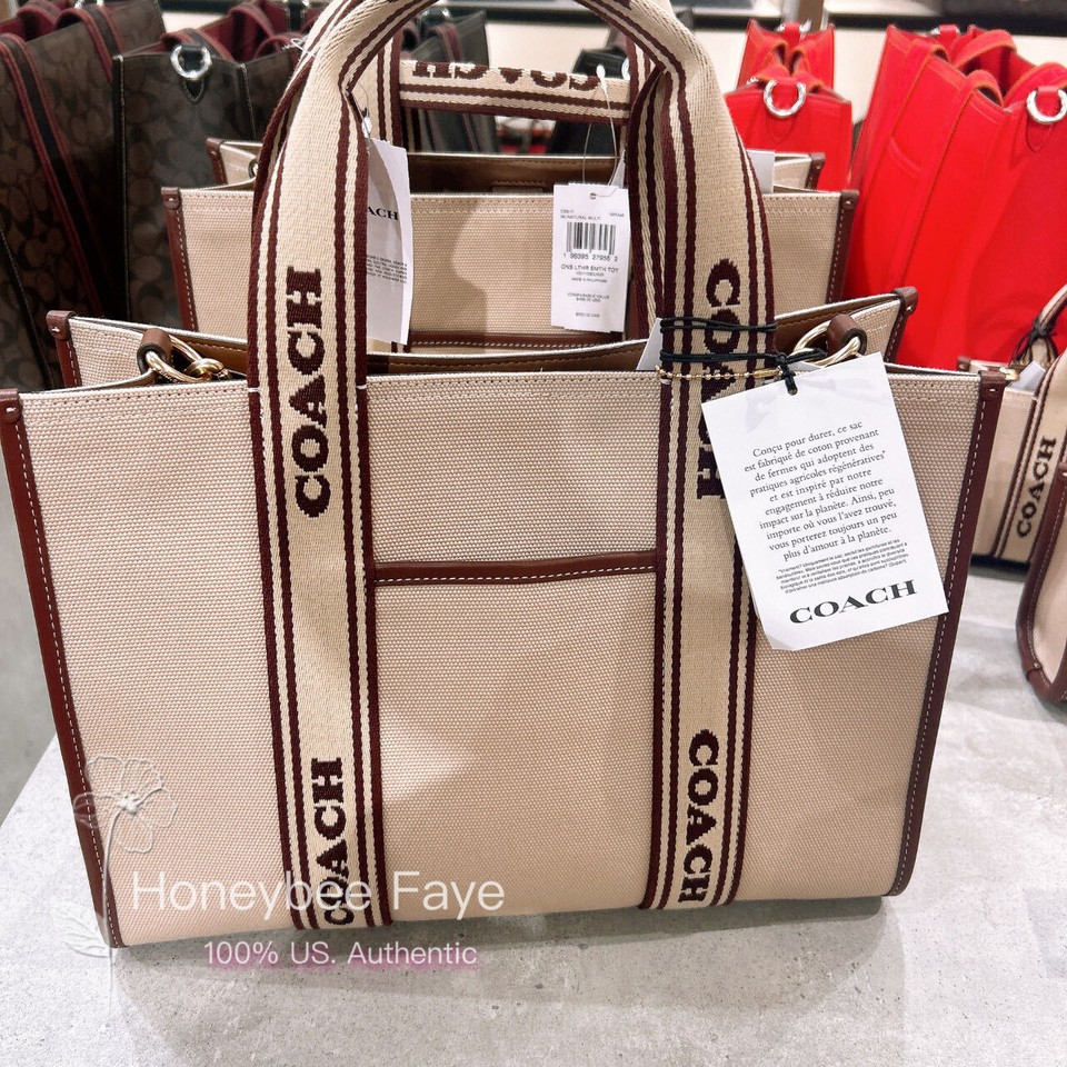 NWT Coach Smith Tote Bag medium size canvas CS617/CY367 | eBay